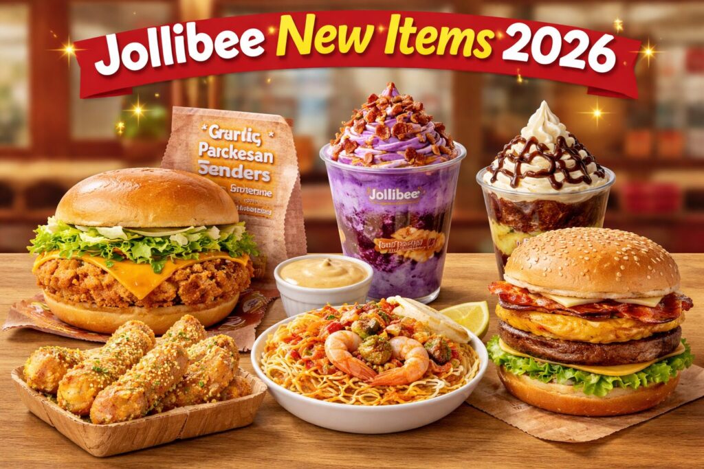 Jollibee New Items 2026 – Latest Menu Additions and Updates