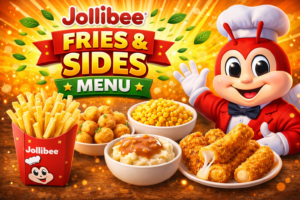 Jollibee Fries & Sides Menu with prices in Philippines 2026