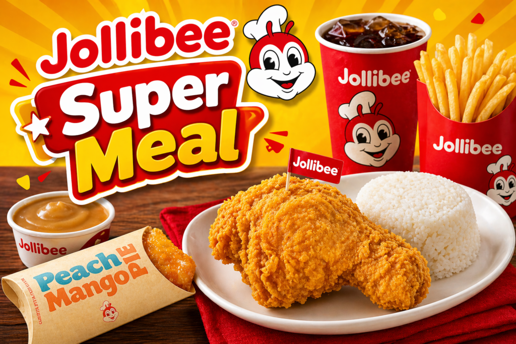 Jollibee Super Meal Menu with Prices in Philippines 2026